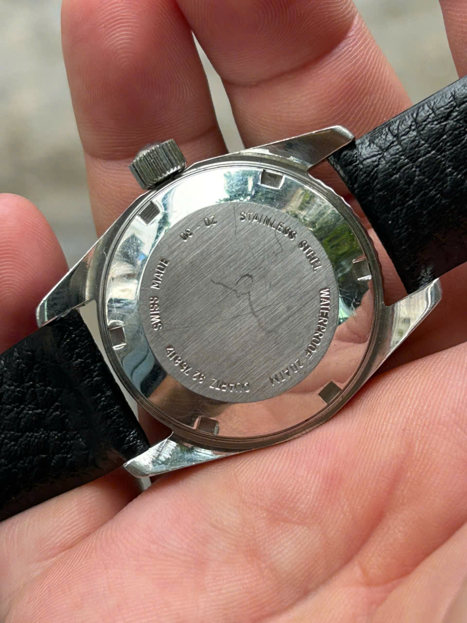 Vintage Royce Diver quartz watch 32.768, Swiss made. – Long's Fine Watches