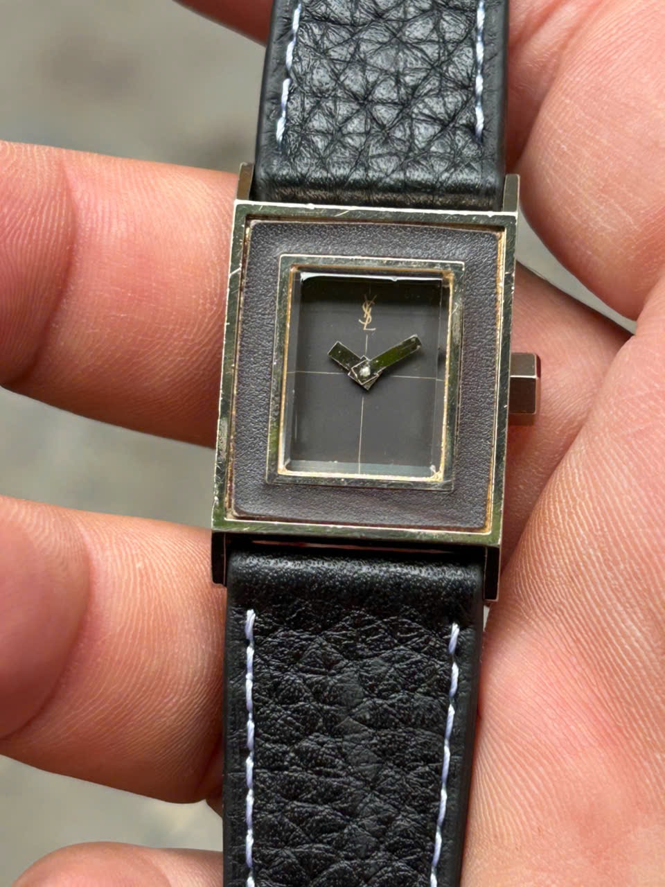 YSL Citizen tank manual winding watch 4-676149 Y0, made in Japan ...