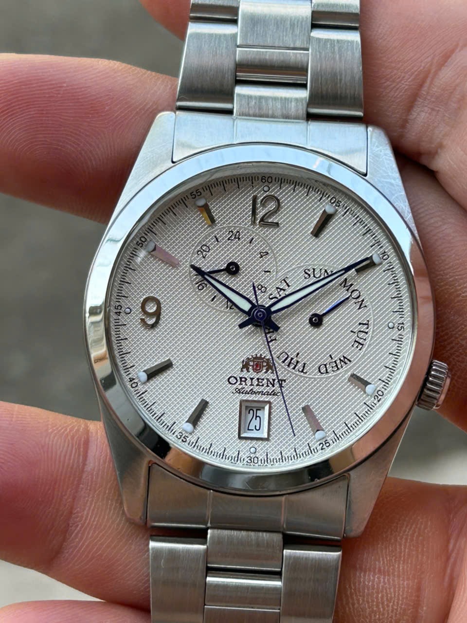 Orient Automatic watch ET07-C1, case no.843271, made in Japan. – Long's ...