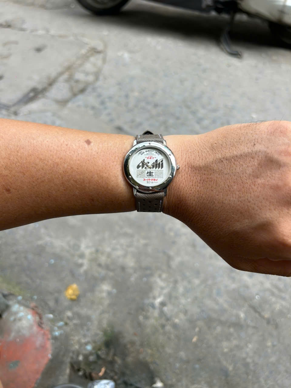 Asahi Super Dry Beer quartz watch, Swiss movement, made in Japan ...