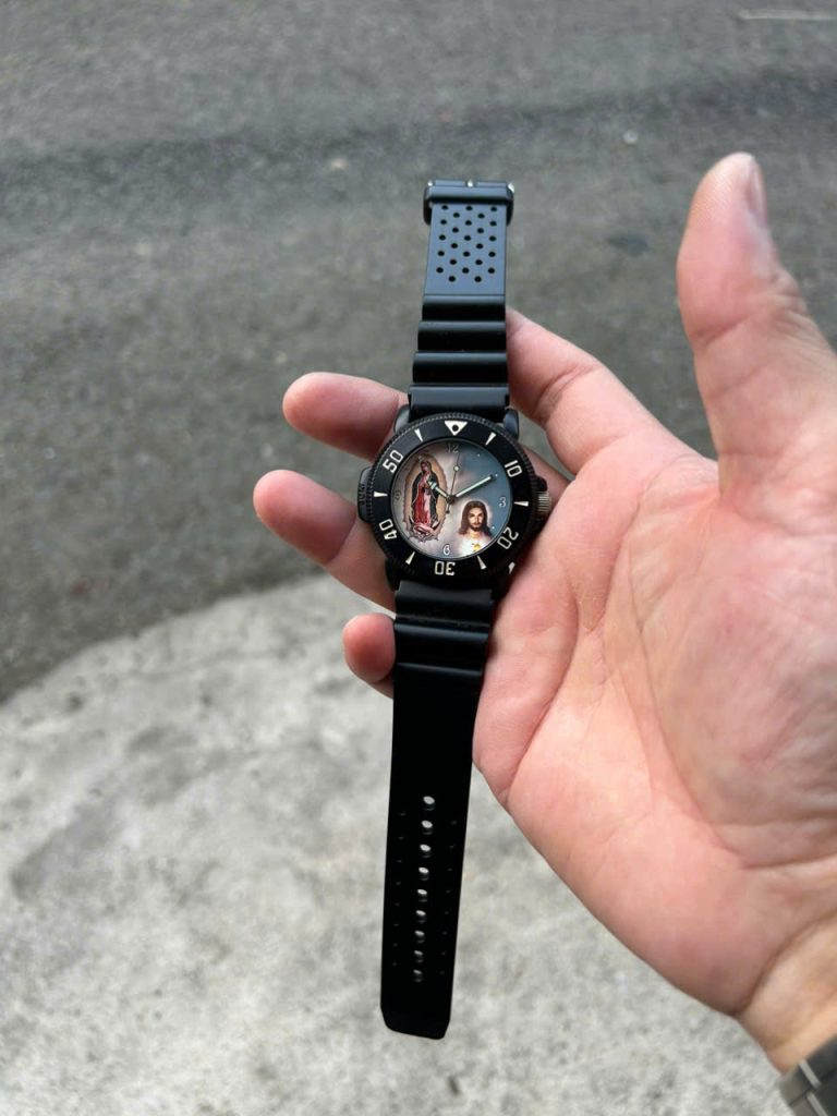 Jesus & Virgin Mary quartz watch, made in Japan. – Long's Fine Watches