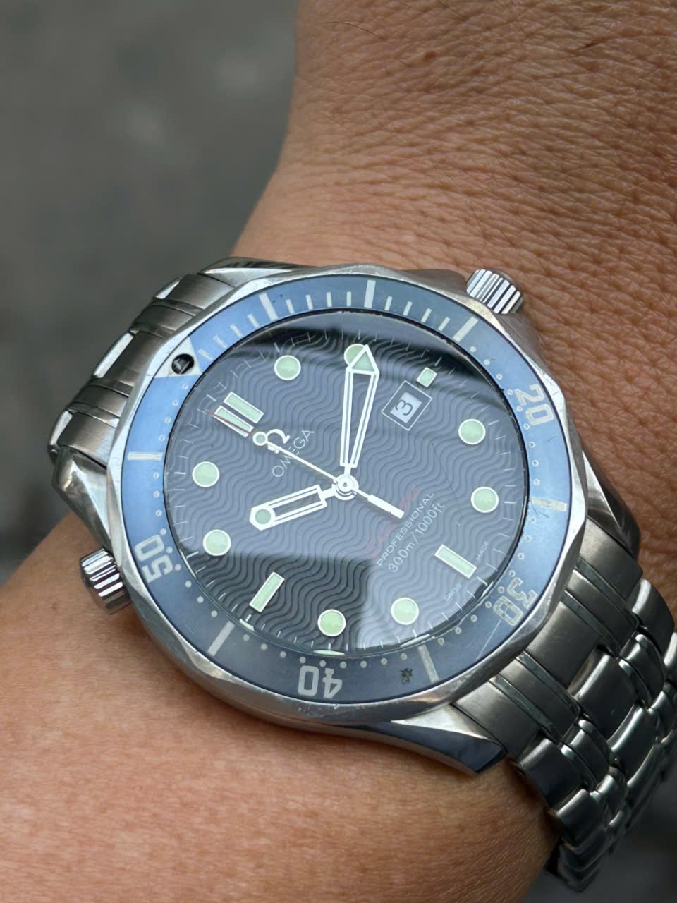 Omega “Big Logo” Seamaster Professional 300M Ref.2221.80, Swiss made ...