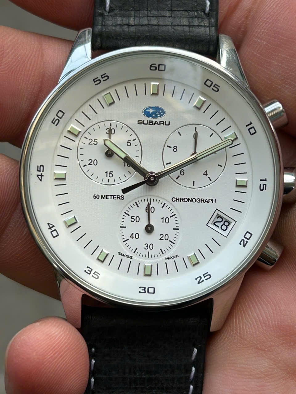 Subaru chronograph quartz watch limited edition, Swiss made. – Long's ...