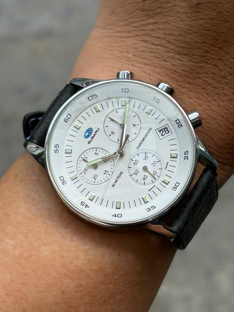 Subaru chronograph quartz watch limited edition, Swiss made. – Long's ...